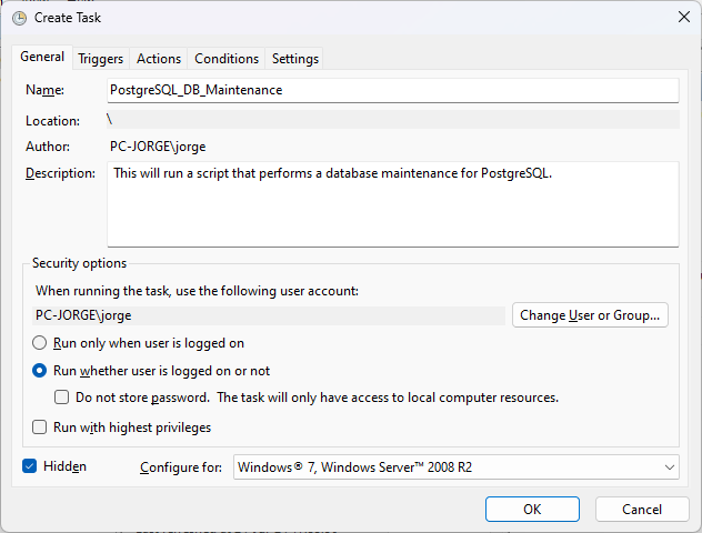 Maintenance of PostgreSQL Database and Automation – Visure Solutions