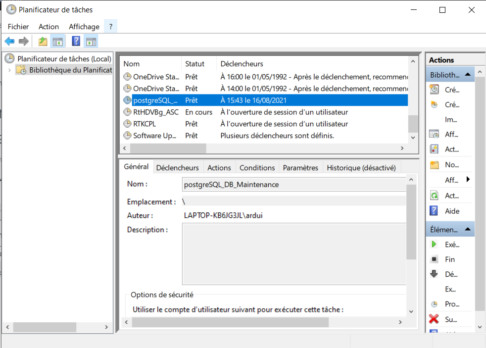 Maintenance of PostgreSQL Database and Automation – Visure Solutions