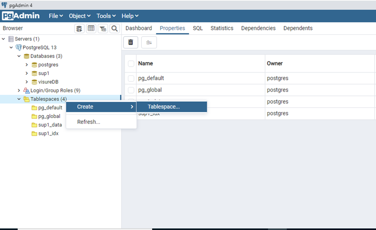How To Create A Postgresql Database For Visure Using Pgadmin Visure Solutions 6731