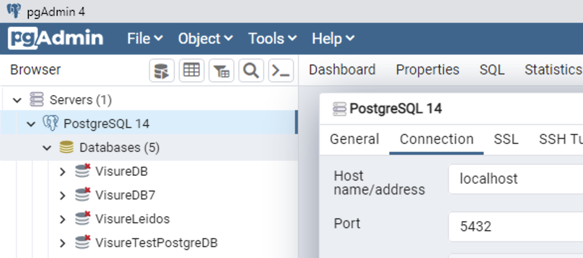 How To Create A Postgresql Database For Visure Using Pgadmin Visure 2261